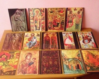 Orthodox Icon Cards - Etsy