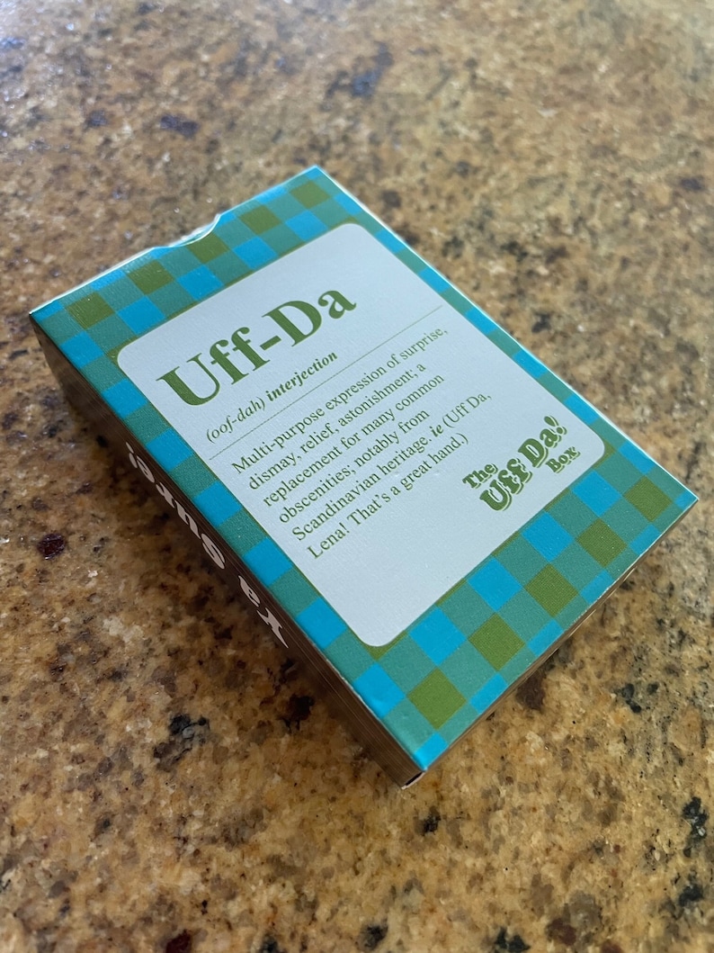 Uff Da Playing Cards - Etsy