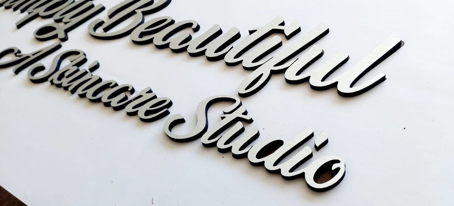 Custom Laser Cut Logo Sign,lobby Sign, Office Decor, Office Sign for ...