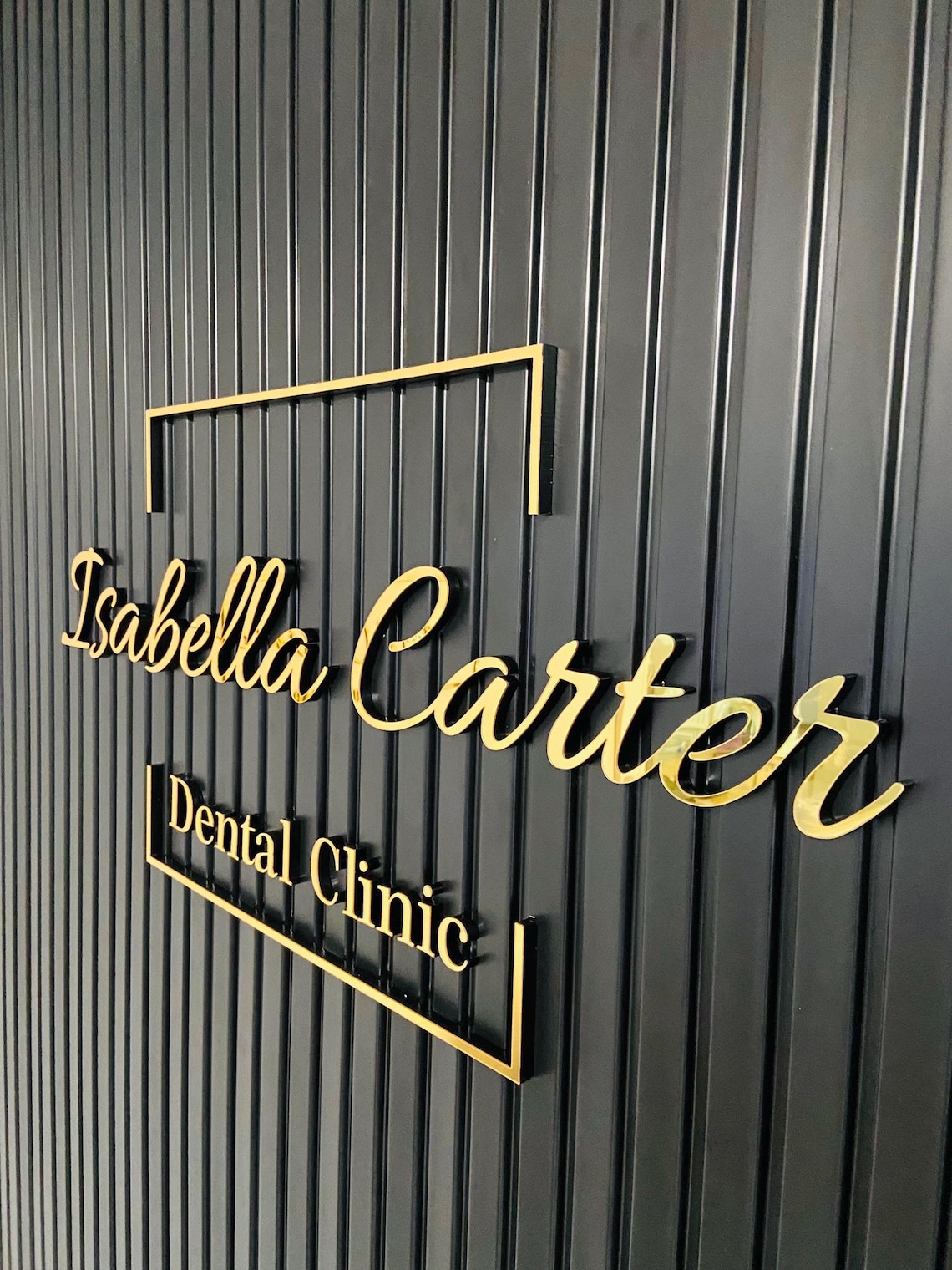 Laser Cut Logo Sign, Beauty Salon Sign, 3D Business Sign, Business ...
