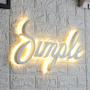 Business 3D Signage, Backlit Sign, Led Signage, Custom Outdoor Logo ...