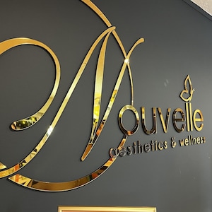 Custom Laser Cut, Clinic Sign, Sign With Raised 3D Design, Business ...