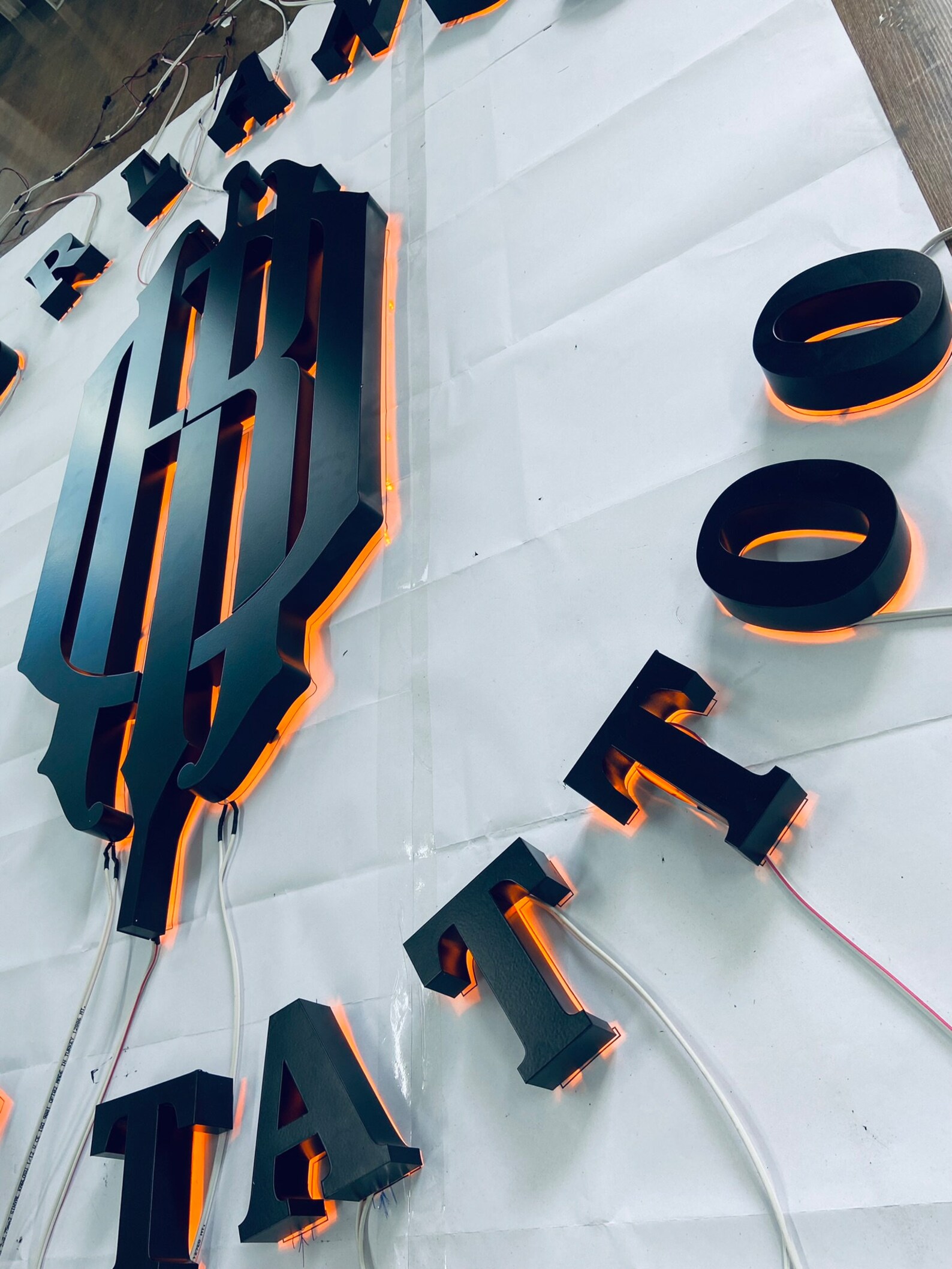 3d Backlit Sign 3d Led Signage Custom Outdoor Logo Light - Etsy