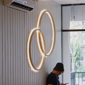 3d Backlit Sign 3d Led Signage Custom Outdoor Logo Light - Etsy