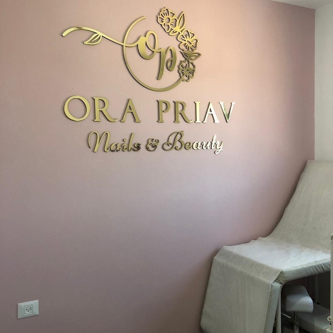 Custom 3D Office Sign Laser Cut Logo Sign Office Wall Decor - Etsy