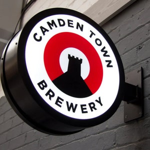 Double-sided Logo Sign, Shop Sign, Blade Sign, Shop Window Blade Sign ...