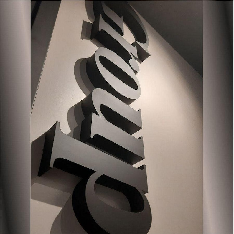 3d Backlit Sign 3d Led Signage Custom Outdoor Logo Light Sign 3d ...