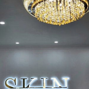 Backlit Sign Custom Laser Cut Clinic Sign, Sign With Raised 3D Design ...