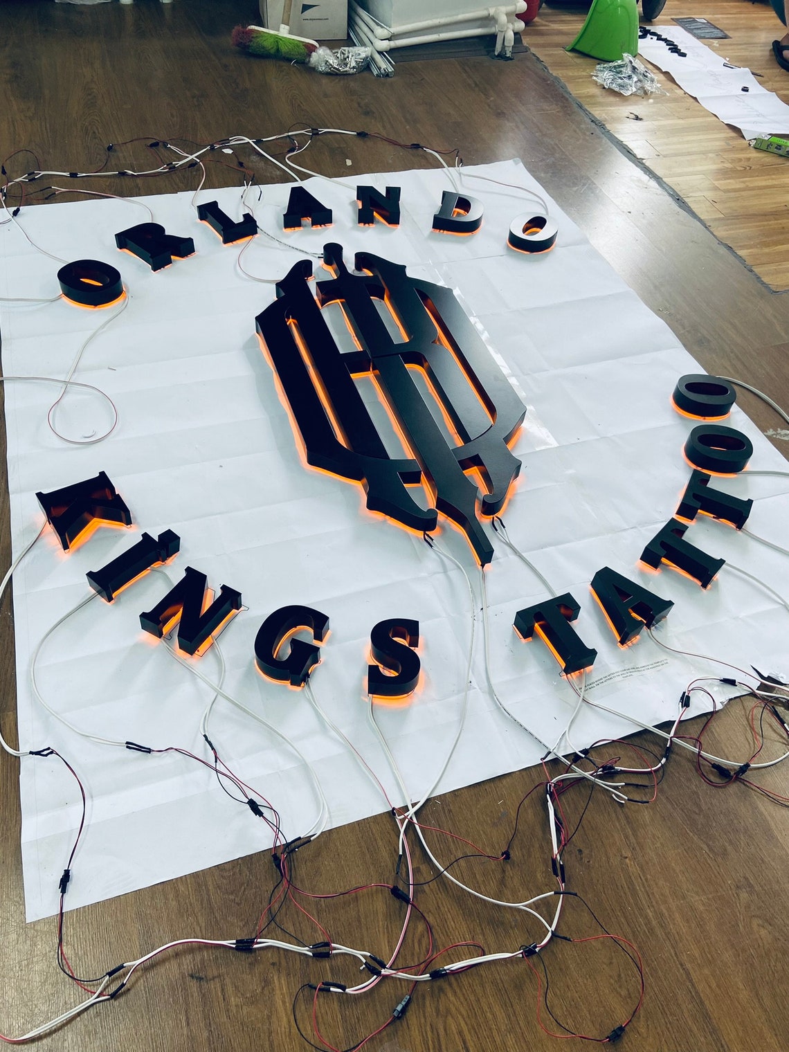 3d Backlit Sign 3d Led Signage Custom Outdoor Logo Light - Etsy