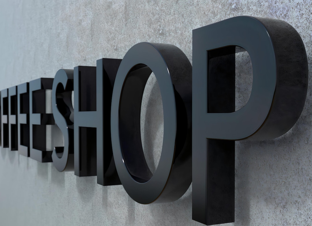 3d Backlit Sign 3d Led Signage Custom Outdoor Logo Light Sign 3d ...