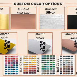 Metal Signage Custom Logo Stainless Steel Laser Cut Signboard Custom ...