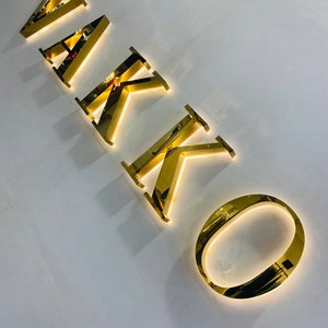 Personalized Illuminated Sign, Custom Back Lit Logo, Small Business ...