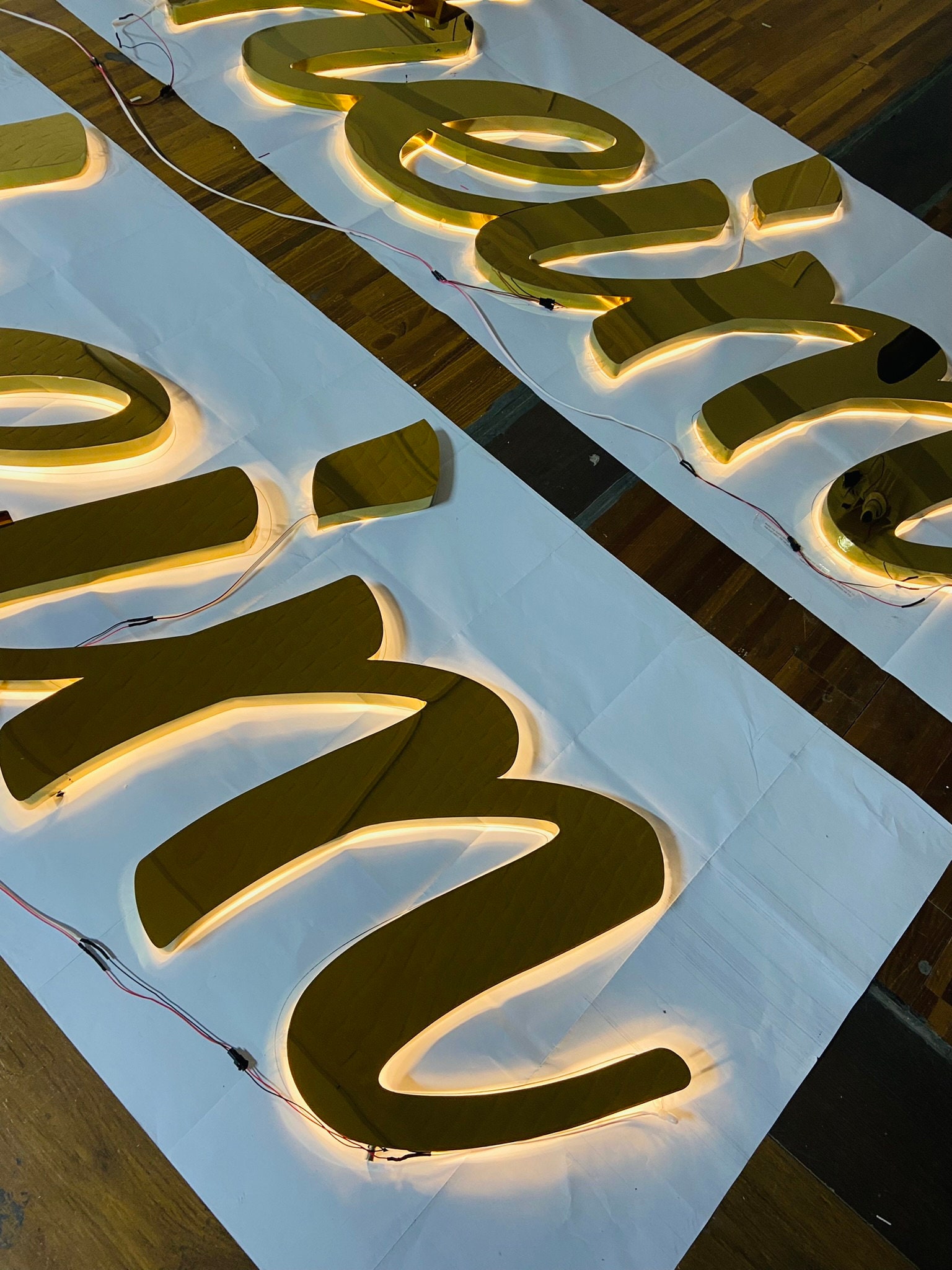 3d Backlit Sign 3d Led Signage Custom Outdoor Logo Light - Etsy