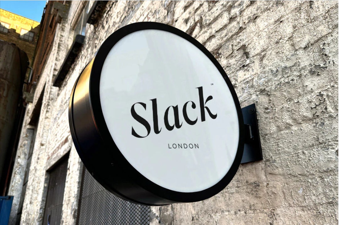 Double-sided Logo Sign, Shop Sign, Blade Sign, Shop Window Blade Sign ...