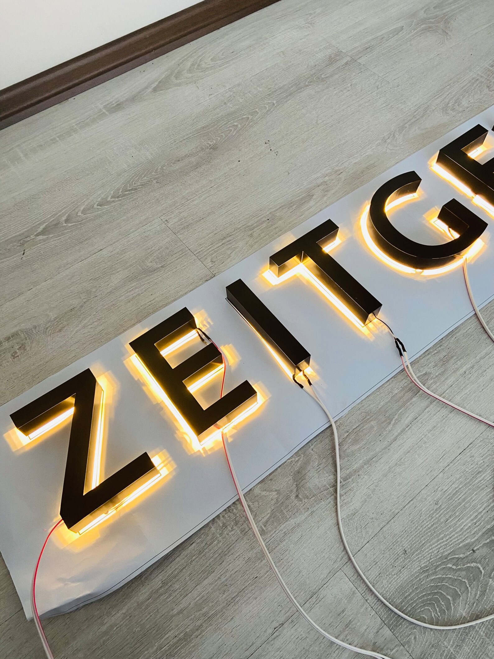 3d Backlit Sign 3d Led Signage Custom Outdoor Logo Light - Etsy