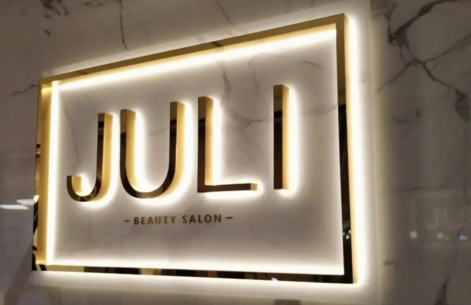 3d Backlit Sign, 3d Led Signage, Custom Outdoor Logo, Light Sign 3d ...