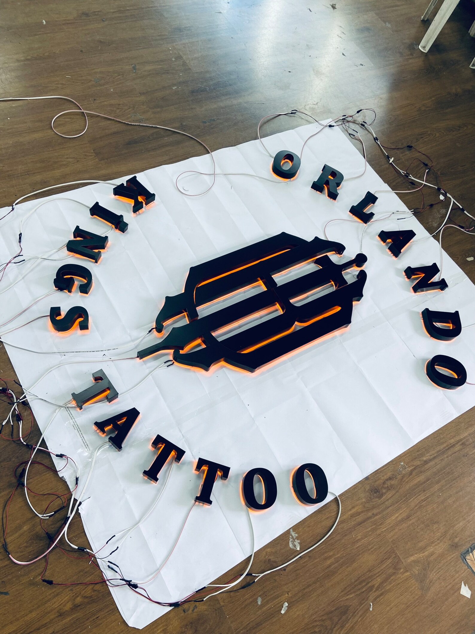 3d Backlit Sign 3d Led Signage Custom Outdoor Logo Light - Etsy