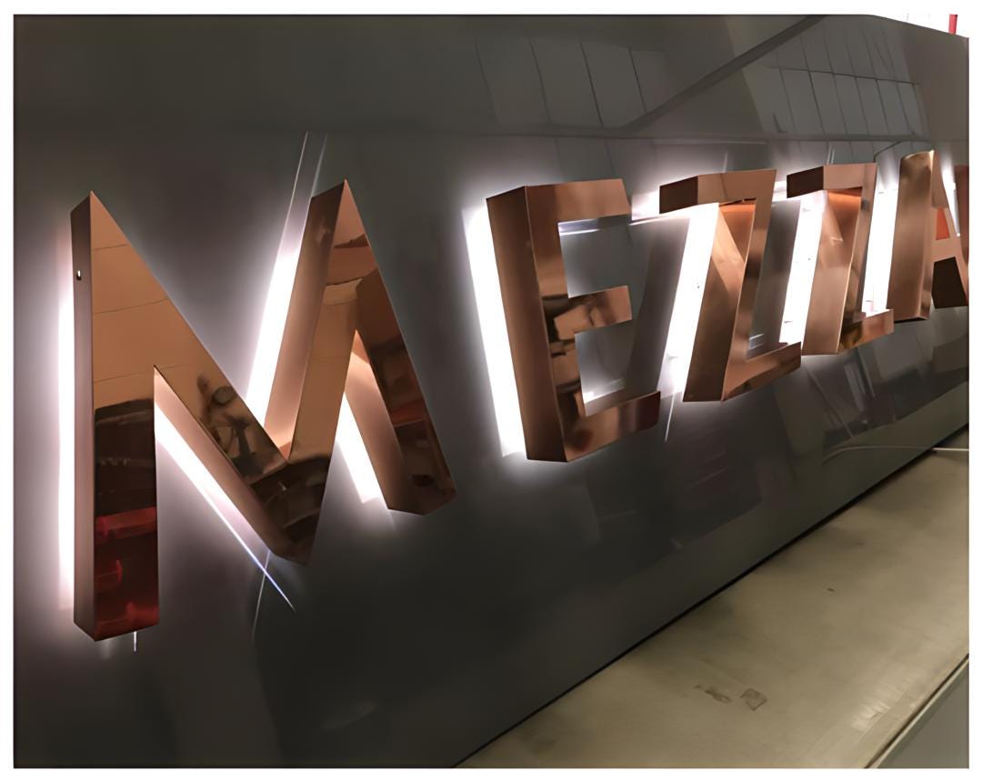 Backlit Sign, Outdoor Business Custom Led Sign, Backlit Stainless Steel ...