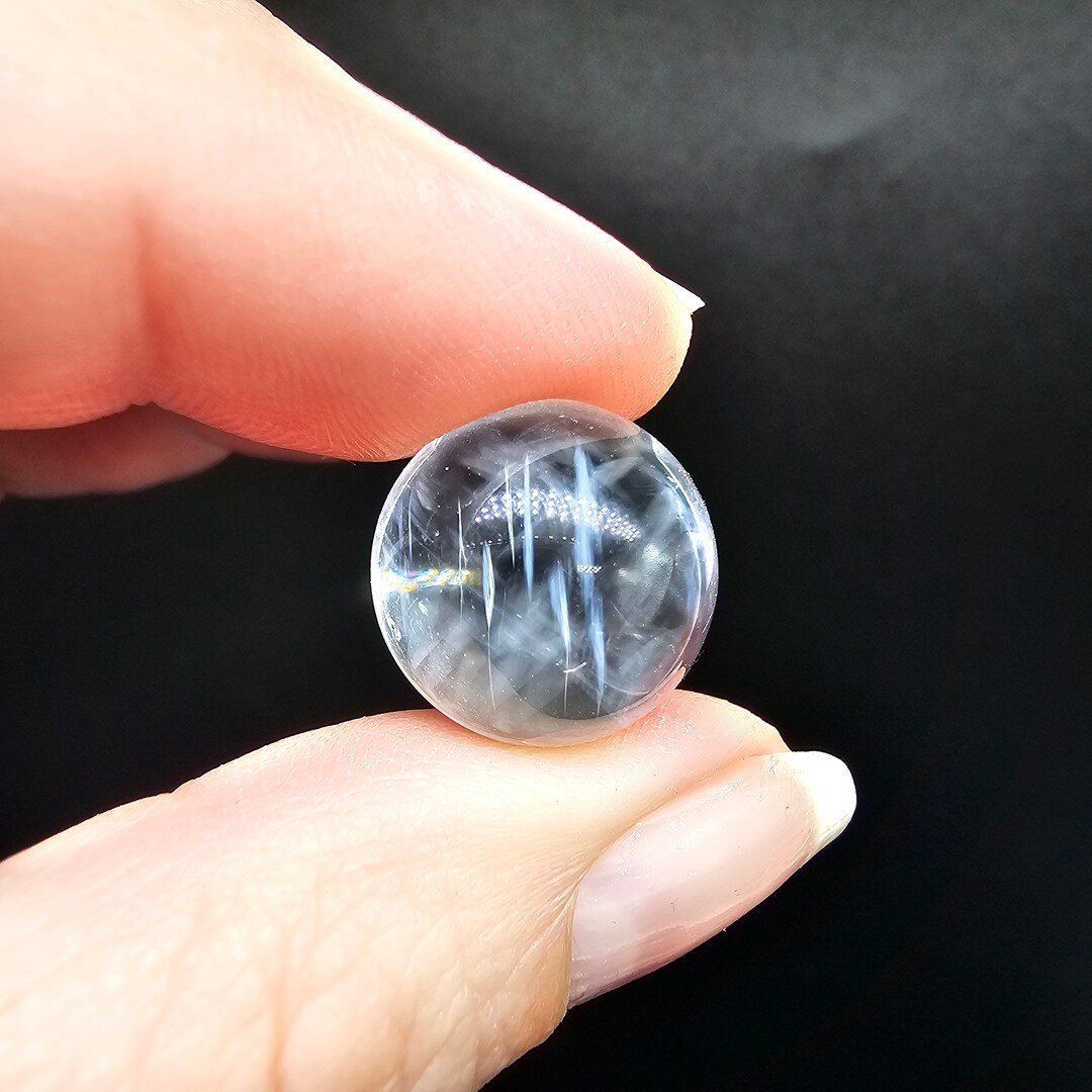 Blue Needle Quartz Sphere - Etsy