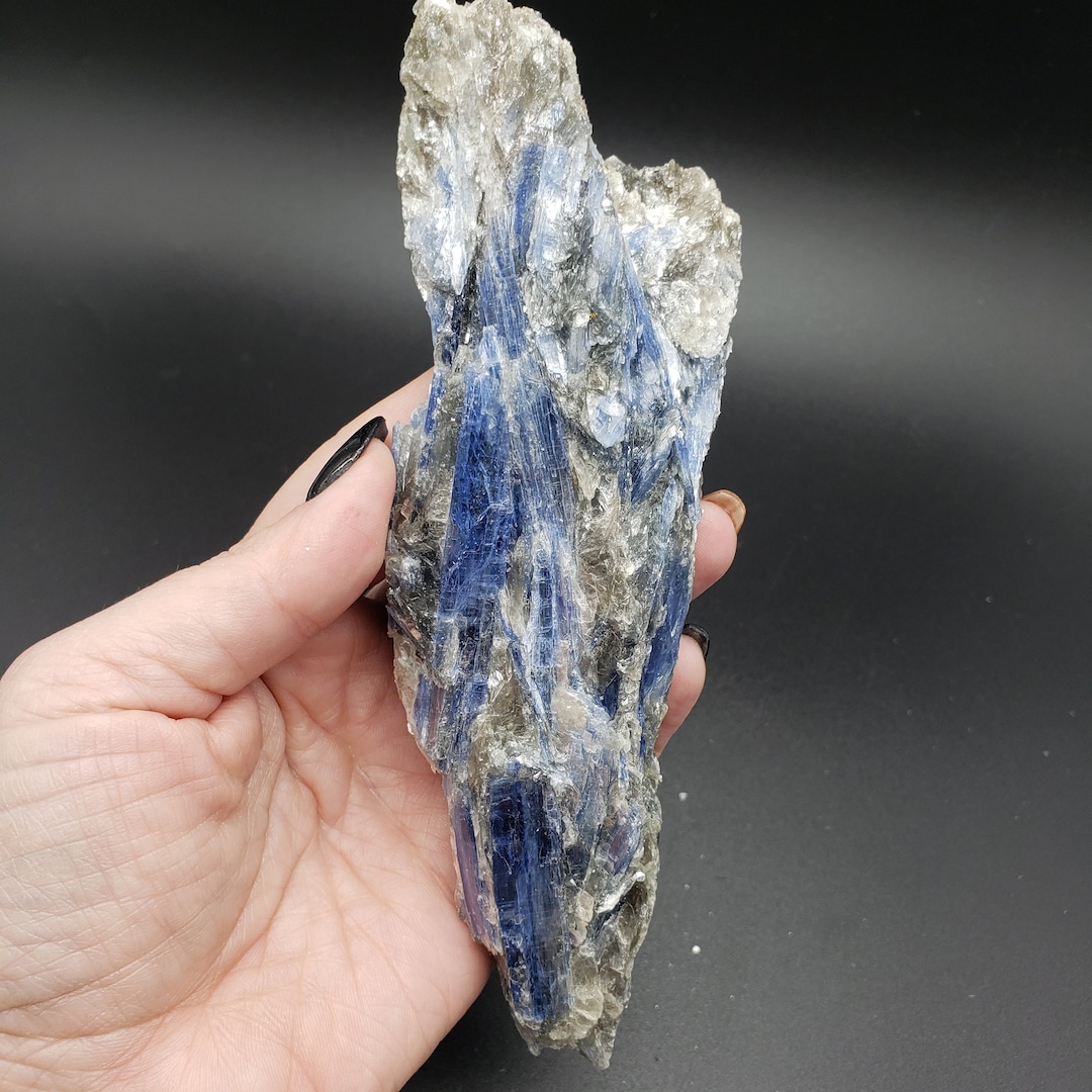 Brazilian Blue Kyanite Natural Specimen With Black Kyanite, Blue ...