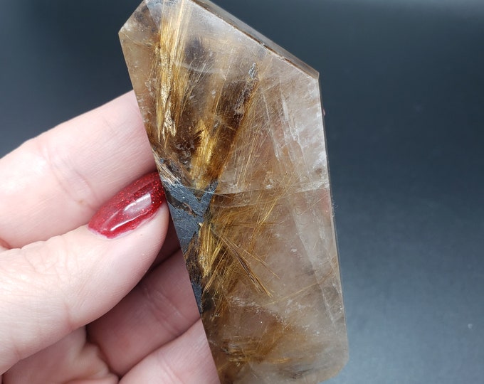 Golden Rutilated Quartz Freeform, Star Rutile, Angels Hair - Etsy