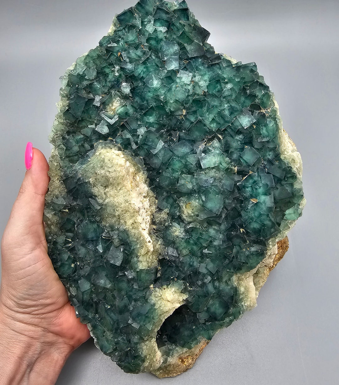 Color Changing Fluorite From Madagascar, Green to Blue, Uv Reactive - Etsy