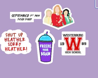 Shut up Heather Sticker - Etsy