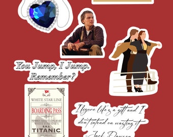 Titanic Sticker Pack - Etsy