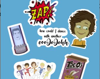 1d Sticker Pack - Etsy