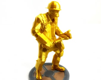 Engineer From Team Fortress 2 Collectible 3d Printed Statues Home Decor ...