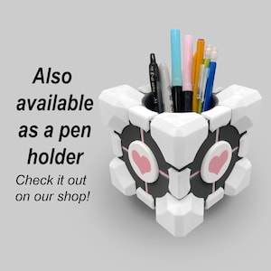 Portal Companion Cube Box 3D Printed Weighted Companion Cube - Etsy