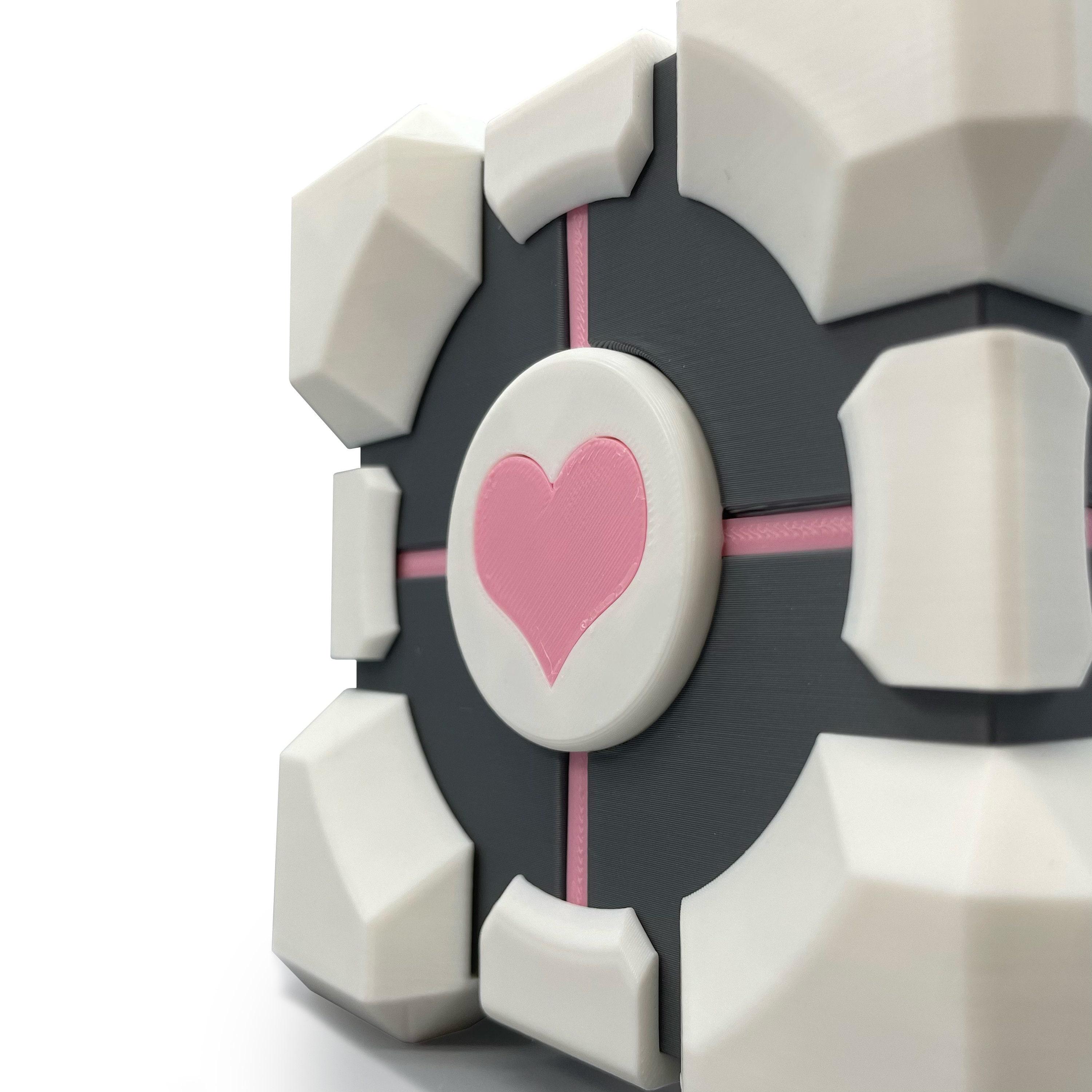 Companion Cube Pen Holder Aperture Science Desktop Organizer - Etsy