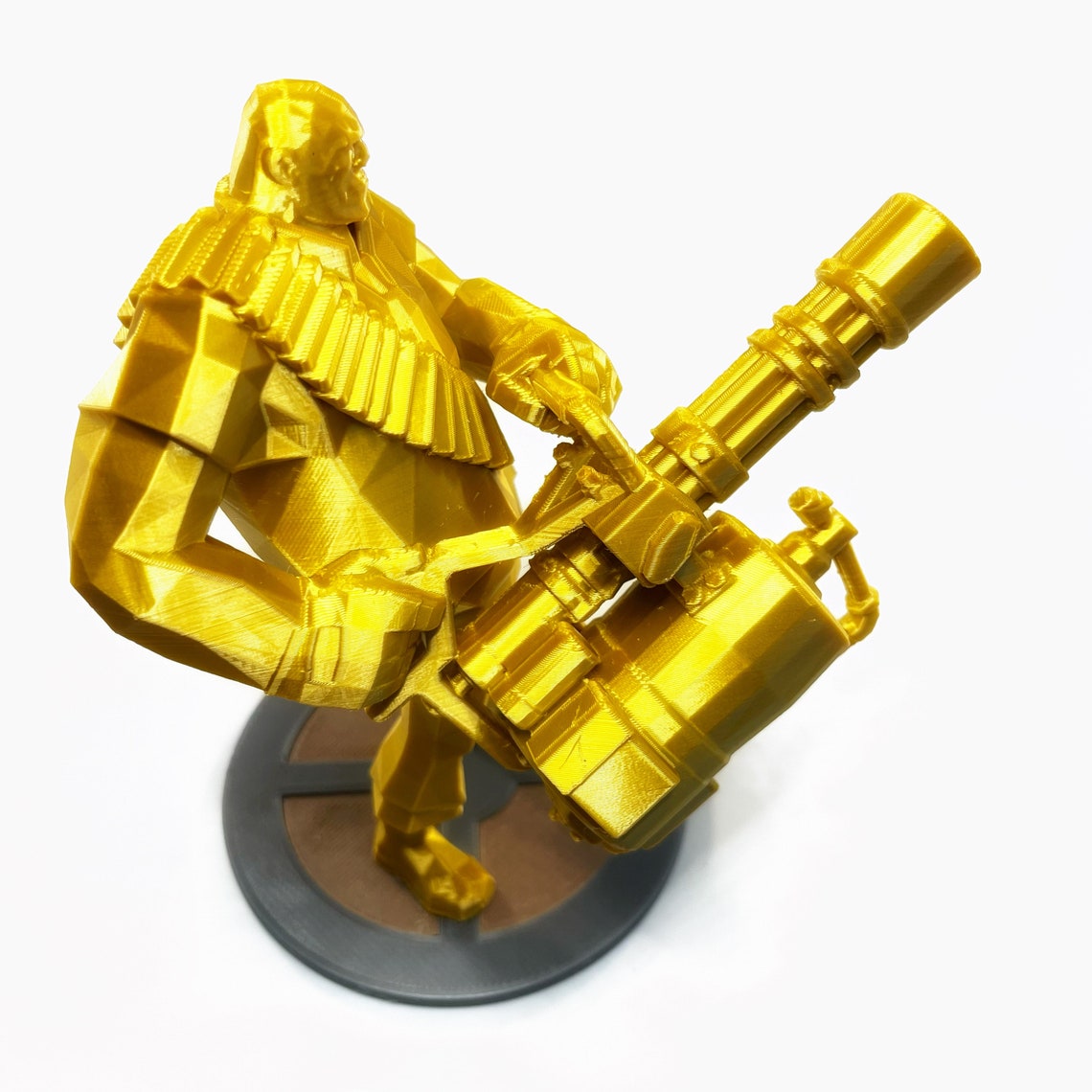 Team Fortress 2 Heavy Figure 3D Printed Low Poly TF2 Heavy - Etsy Australia