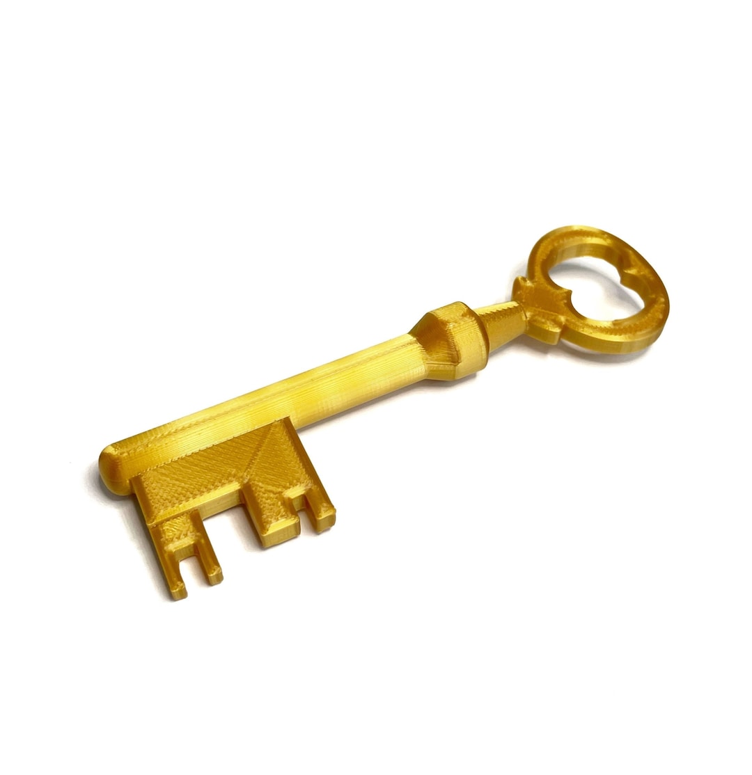Mann Co. Supply Crate Key | 3D Printed Desktop Decoration, Keychain ...