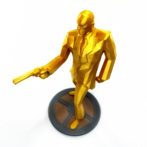 Team Fortress 2 Spy Figure 3D Printed Low Poly TF2 Spy Model - Etsy