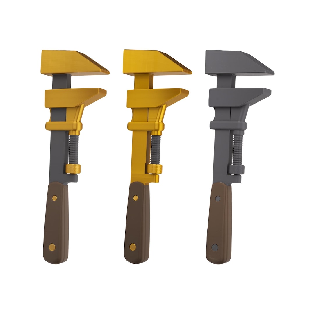 Team Fortress 2 Wrench Prop | Lifesize 3D Printed TF2 Engineer Wrench ...