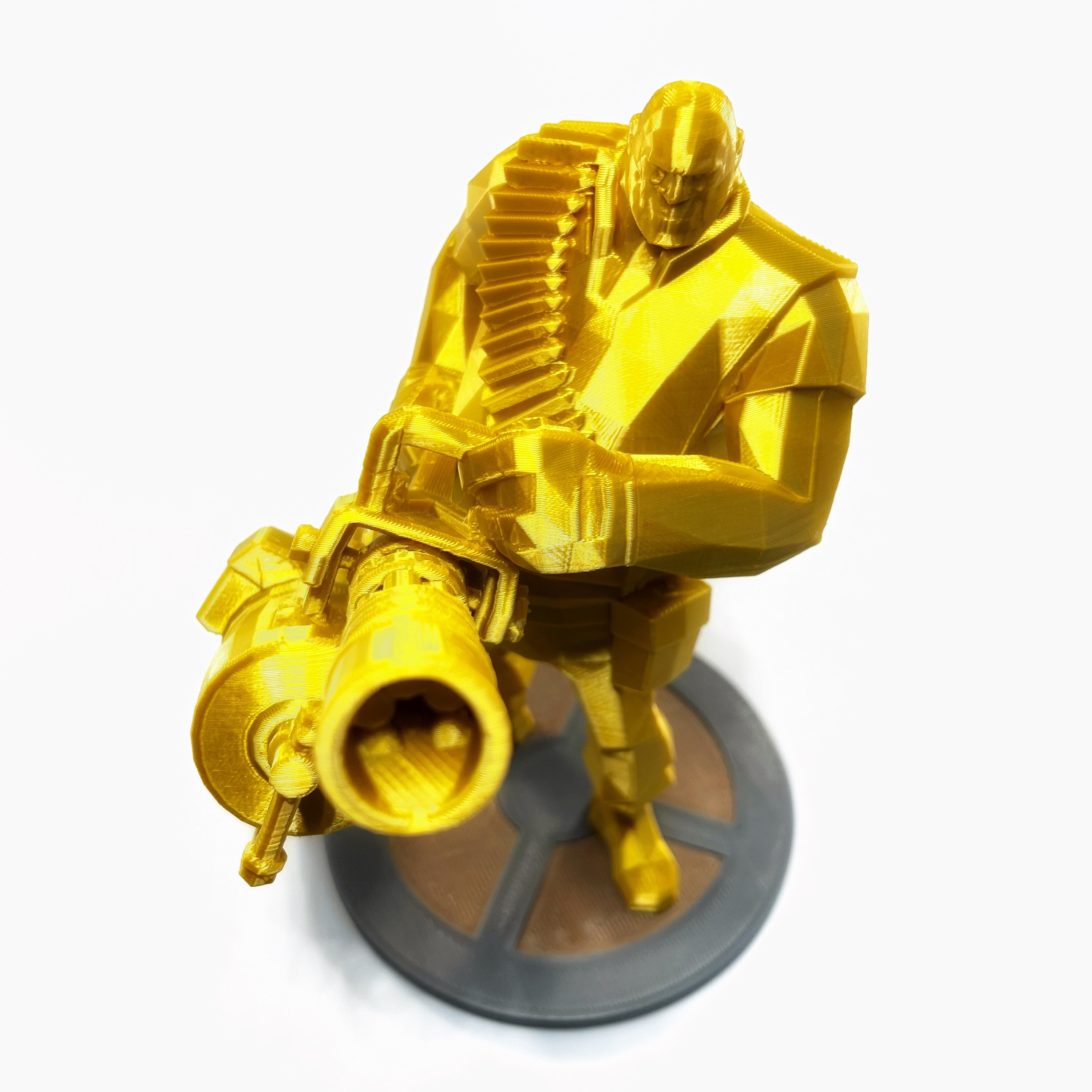 Team Fortress 2 Heavy Figure 3D Printed Low Poly TF2 Heavy - Etsy Canada