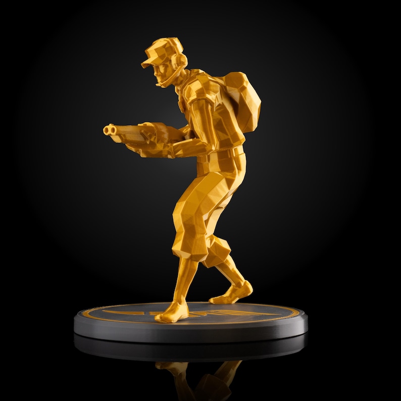 Team Fortress 2 Scout Figurine, Low Poly TF2 Model - Etsy