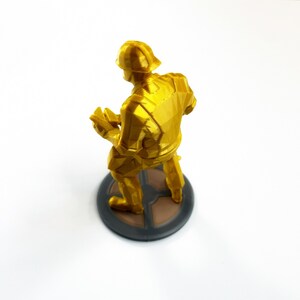 Team Fortress 2 Engineer Figurine 3D Printed Low Poly TF2 Engineer Desktop Model Choose Any ...