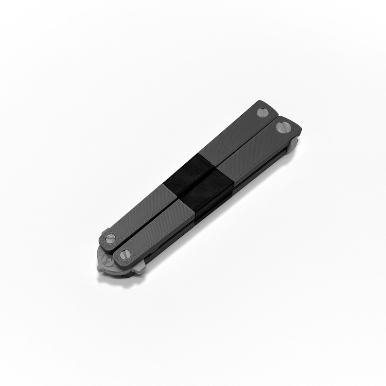 TF2 Spy Butterfly Knife Replica, Team Fortress 2 Default Balisong Prop ...