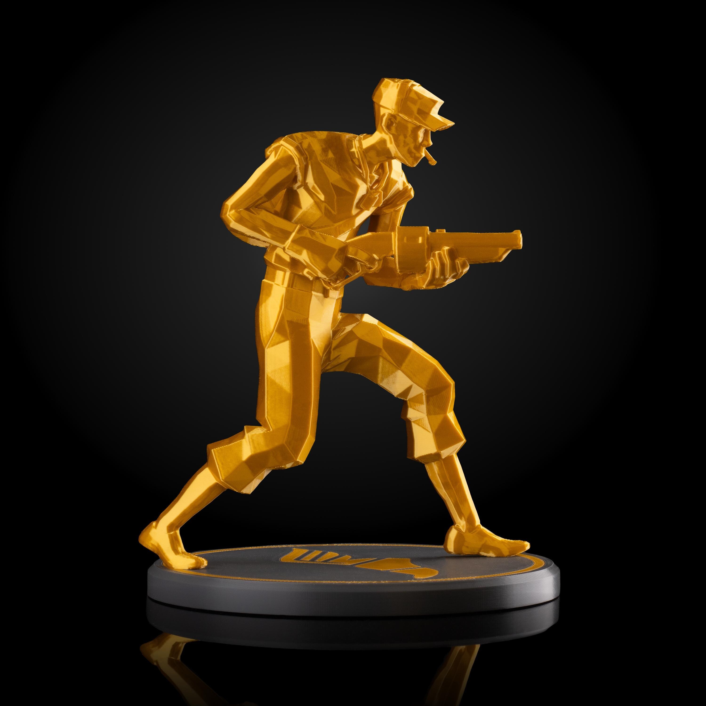 Team Fortress 2 Scout Figurine, Low Poly TF2 Model - Etsy