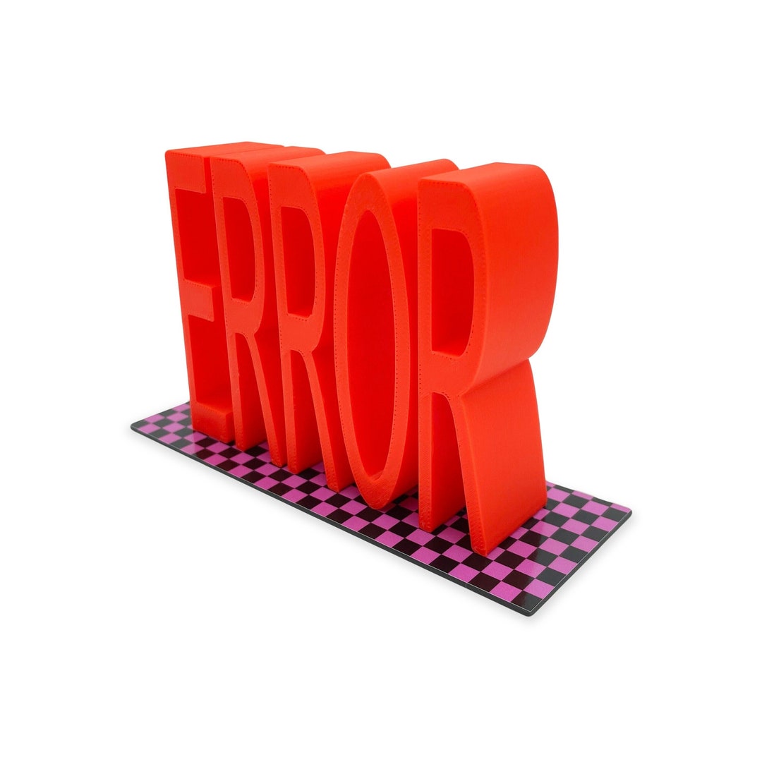GMOD Source Error Prop 3D Printed Garry's Mod Developer - Etsy UK