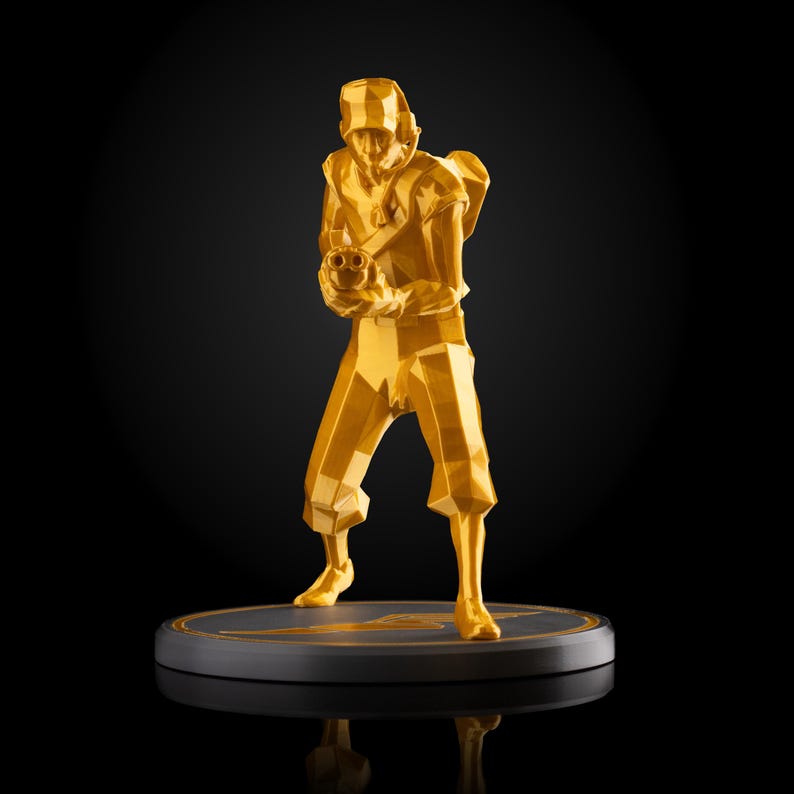 Team Fortress 2 Scout Figurine, Low Poly TF2 Model - Etsy