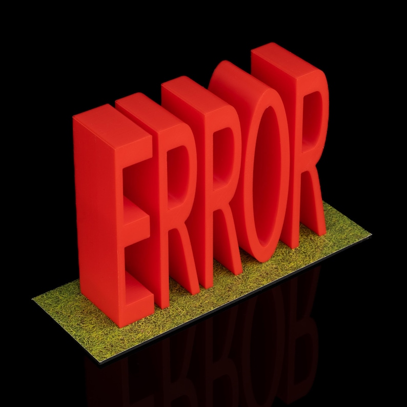 GMOD Source Error Prop | 3D Printed Gamer Desk Decor - Etsy