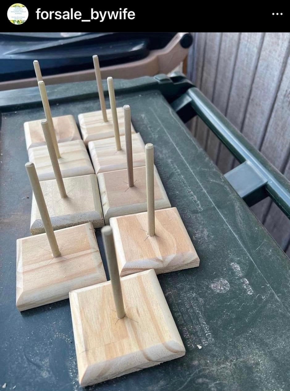 Christmas Tree Topper (finial) Stands - Etsy