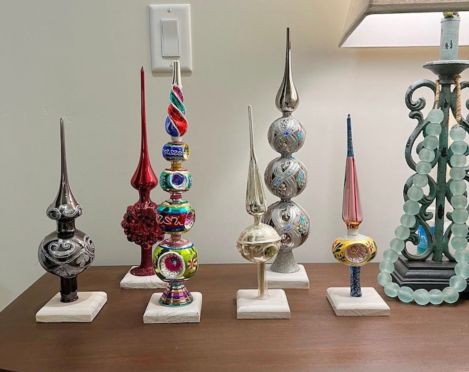 Christmas Finial/tree Topper STAND - Etsy