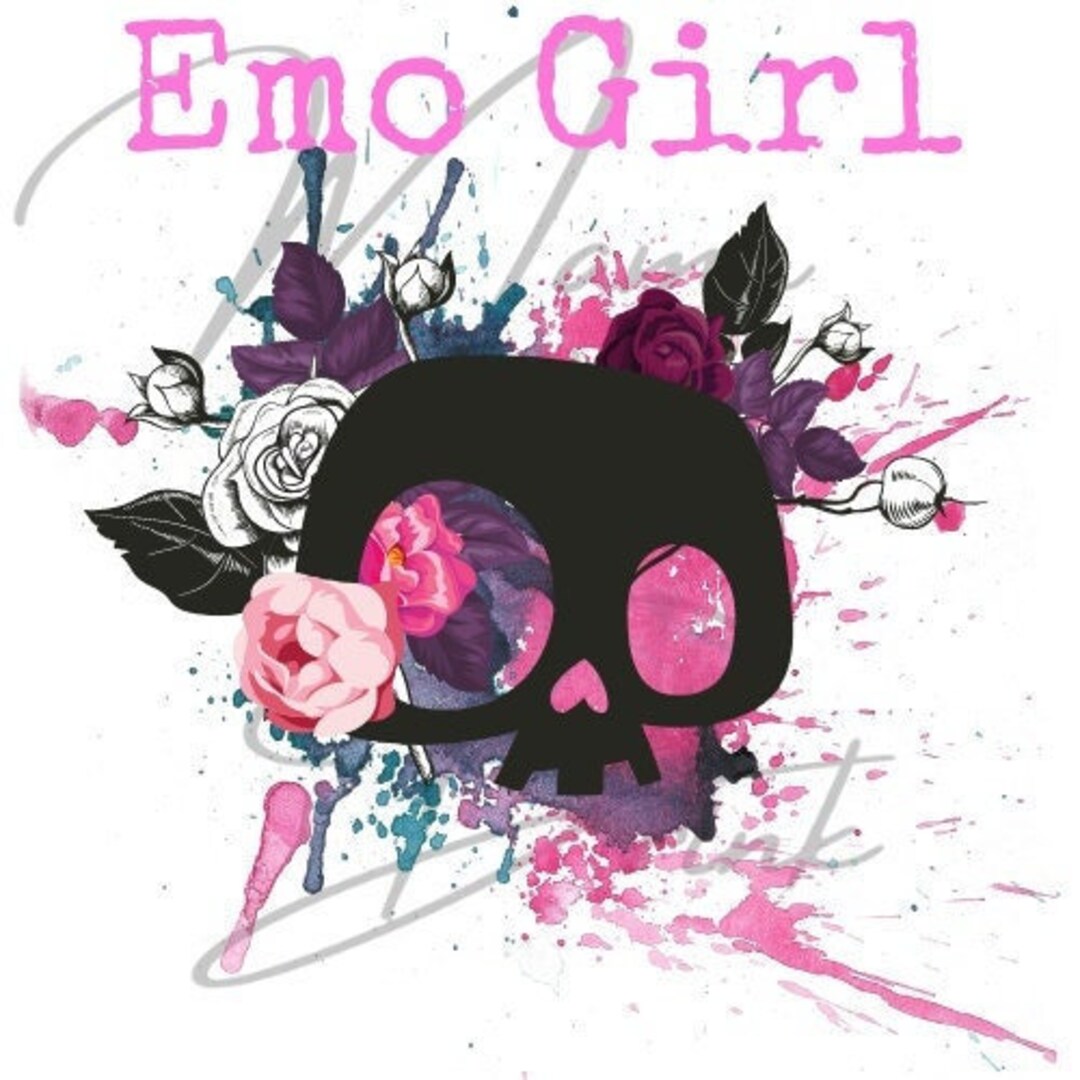 Emo Girl Machine Gun Kelly Digital Download - Etsy