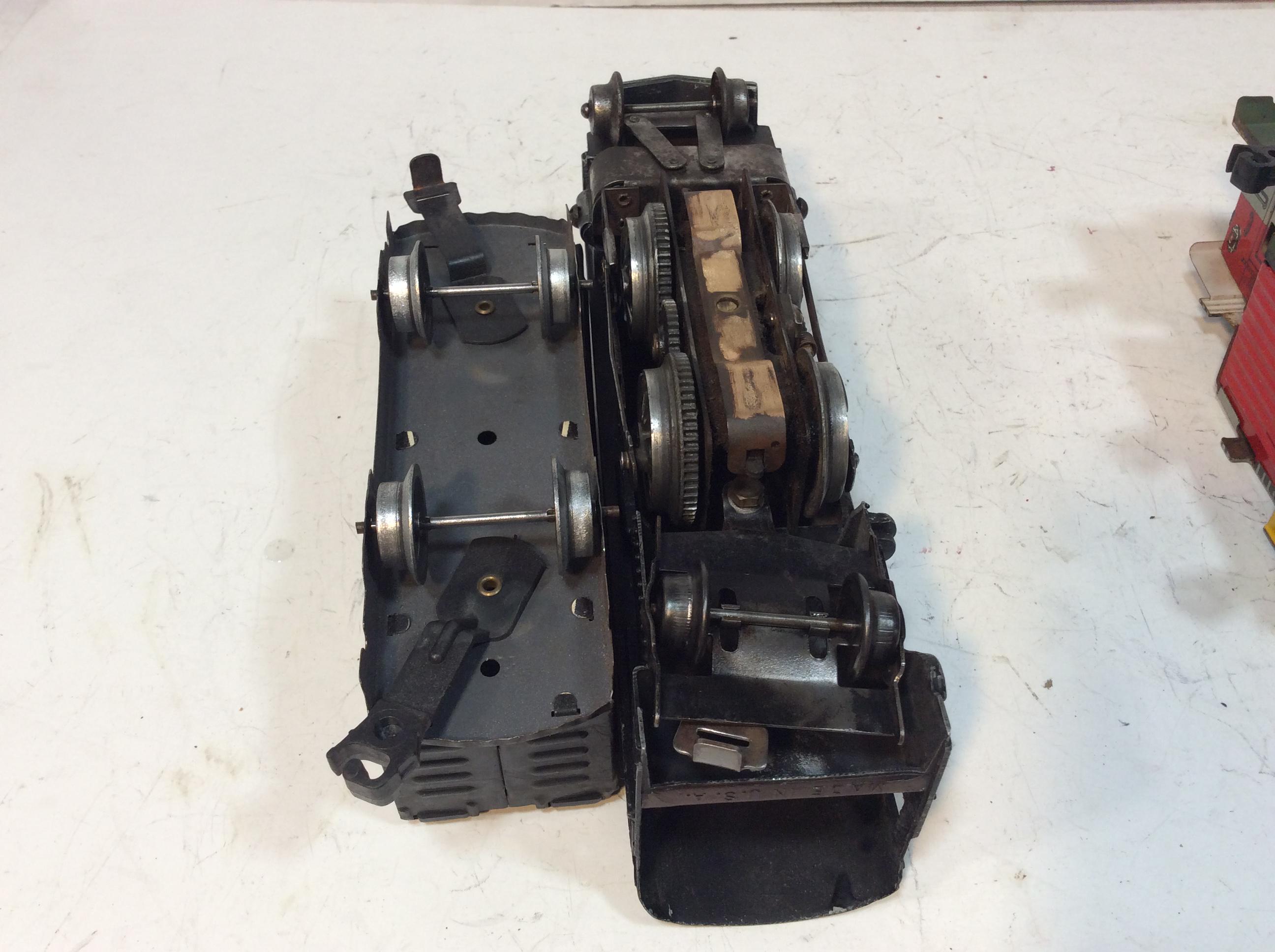 MARX Tin Toy Train Set 999 Steam Engine With 3 Freight Cars 0 Scale - Etsy