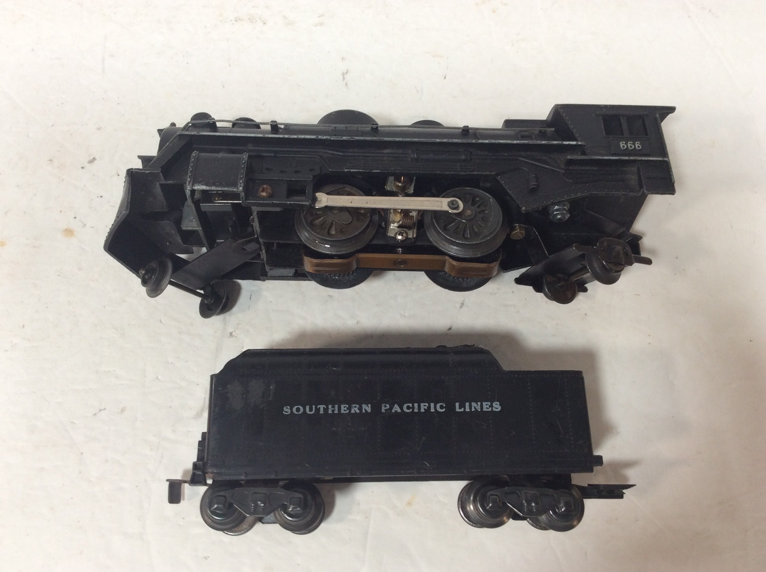 MARX Train Set 666 Steam Engine With 4 Freight Cars 0 Scale - Etsy