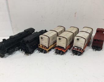 Lionel Scout Train Set 237 Steam Engine With 4 Freight Cars 0 Scale - Etsy